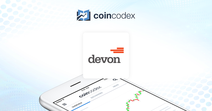 Devon Energy (DVN) Stock Live Price, Chart & News | CoinCodex